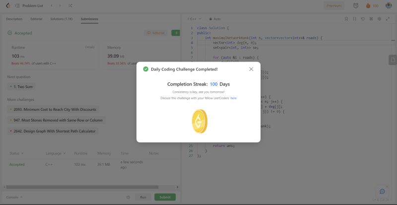 Satyam Thakur on LinkedIn: #linkedincommunity #100daysofleetcode # ... Satyam Thakur on LinkedIn: #linkedincommunity #100daysofleetcode # ...