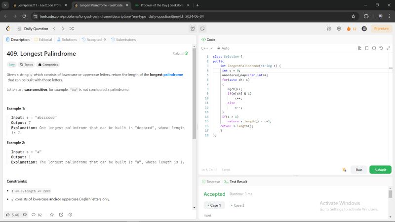 Paras Joshi on LinkedIn: #c #leetcode #geeksforgeeks #programming # ... Paras Joshi on LinkedIn: #c #leetcode #geeksforgeeks #programming # ...