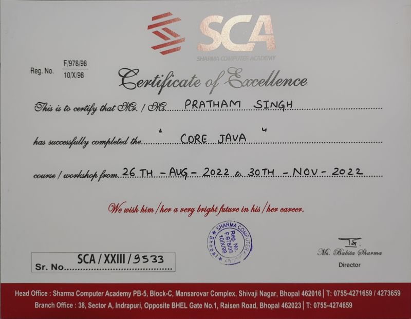Pratham Singh on LinkedIn: #coding #java Pratham Singh on LinkedIn: #coding #java