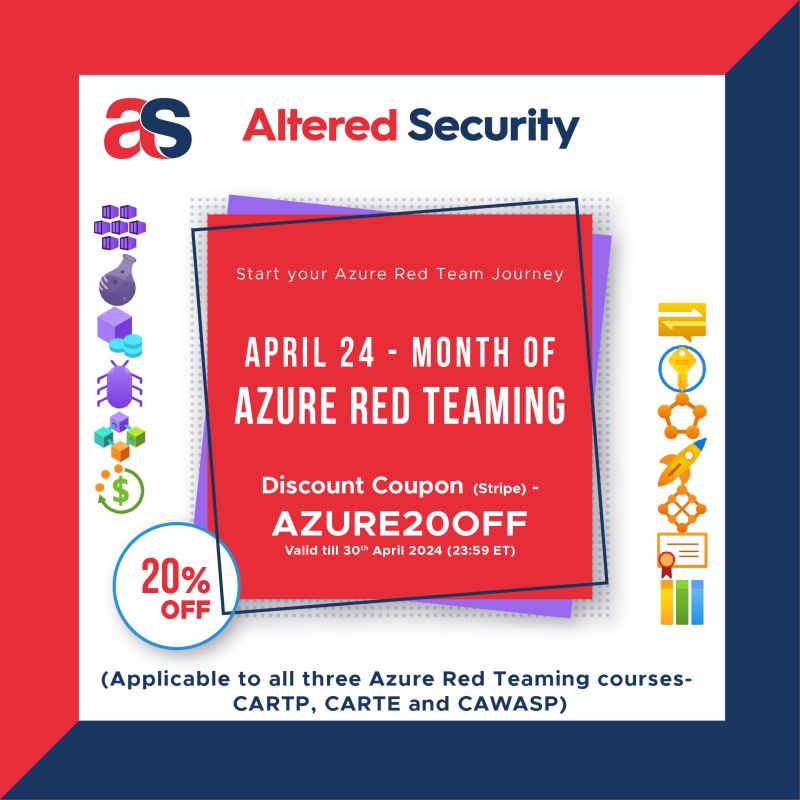 Altered Security on LinkedIn: #redteam #pentesting #azure Altered Security on LinkedIn: #redteam #pentesting #azure