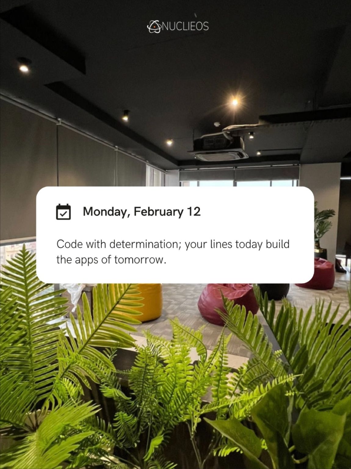 Nuclieos on LinkedIn: #motivation #office #monday #mood #vibe #tech # ... Nuclieos on LinkedIn: #motivation #office #monday #mood #vibe #tech # ...