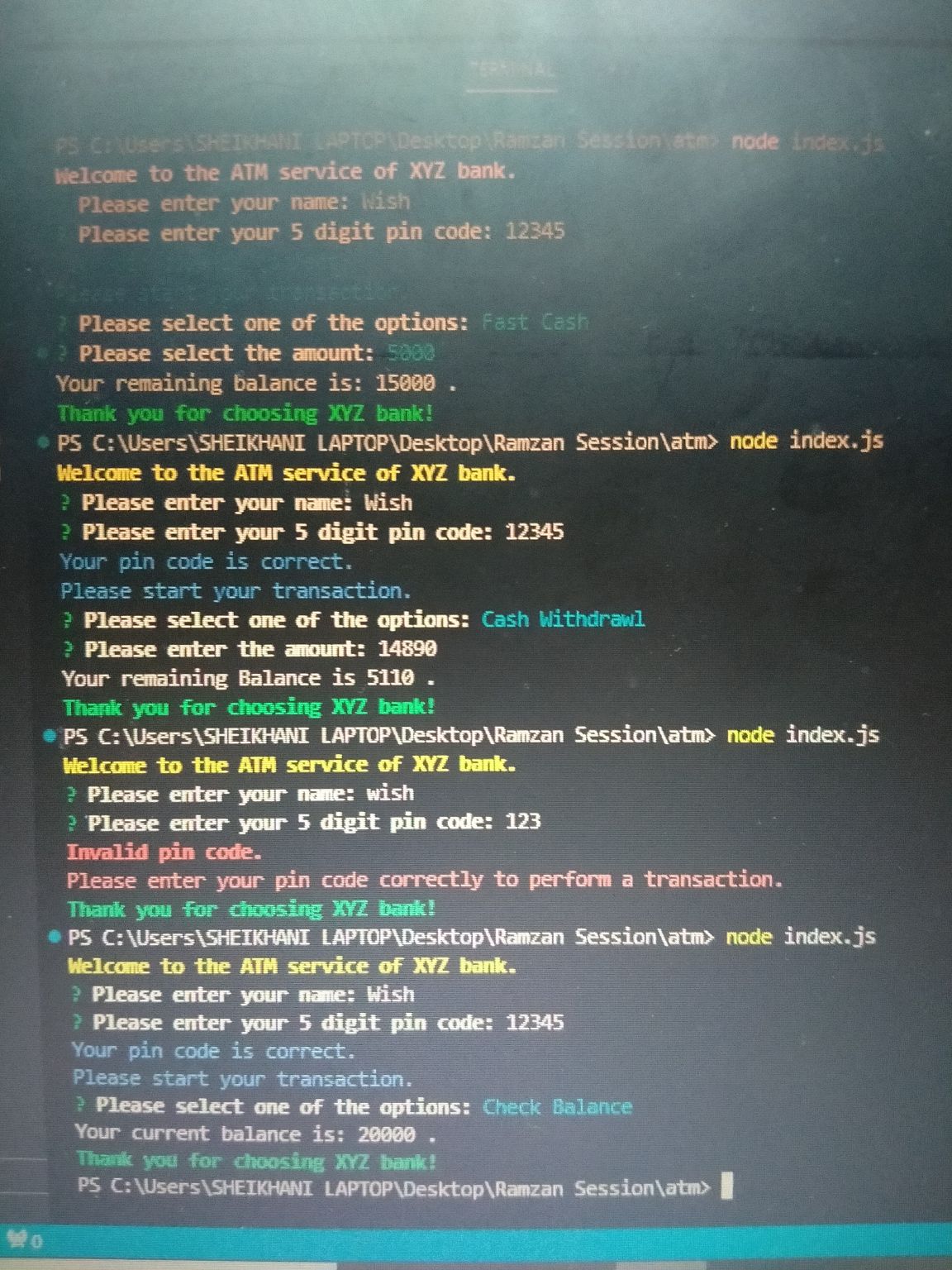 Mehwish Hasny on LinkedIn: #coding #typescript #cli #clibasedprojects # ... Mehwish Hasny on LinkedIn: #coding #typescript #cli #clibasedprojects # ...