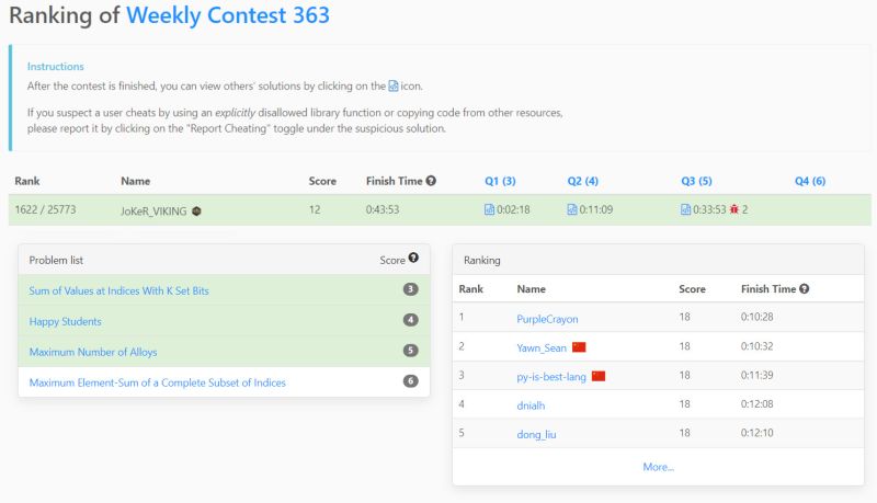 Pratham Vasani on LinkedIn: #leetcode #leetcodeweekly #coding #c #dsa # ... Pratham Vasani on LinkedIn: #leetcode #leetcodeweekly #coding #c #dsa # ...