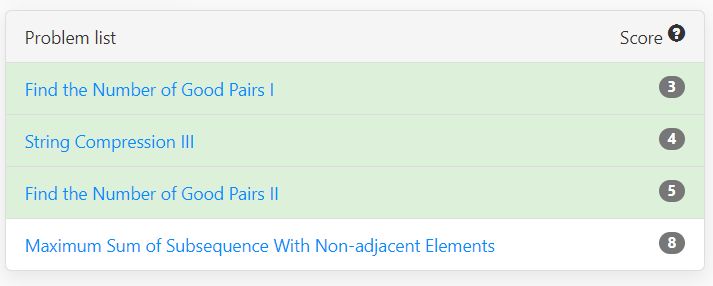 Akshat Madhavan on LinkedIn: #leetcode #weeklychallenge #coding # ... Akshat Madhavan on LinkedIn: #leetcode #weeklychallenge #coding # ...