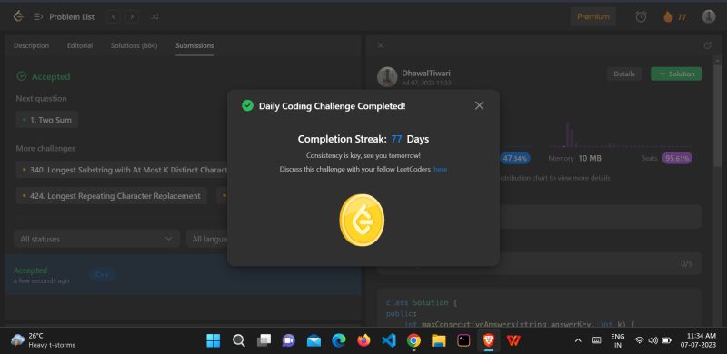 Dhawal Tiwari on LinkedIn: #100daysofcodingchallenge #100daysofcode # ... Dhawal Tiwari on LinkedIn: #100daysofcodingchallenge #100daysofcode # ...