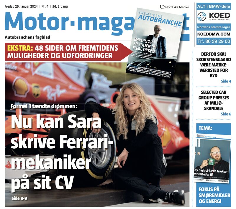 Motor-magasinet på LinkedIn: Ugens udgave af Motor-magasinet er ... Motor-magasinet på LinkedIn: Ugens udgave af Motor-magasinet er ...