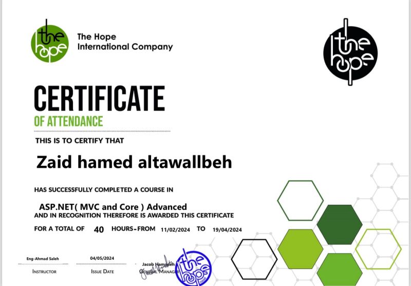Zaid Tawalbeh on LinkedIn: #aspnet #aspnetcore #aspnetmvc Zaid Tawalbeh on LinkedIn: #aspnet #aspnetcore #aspnetmvc