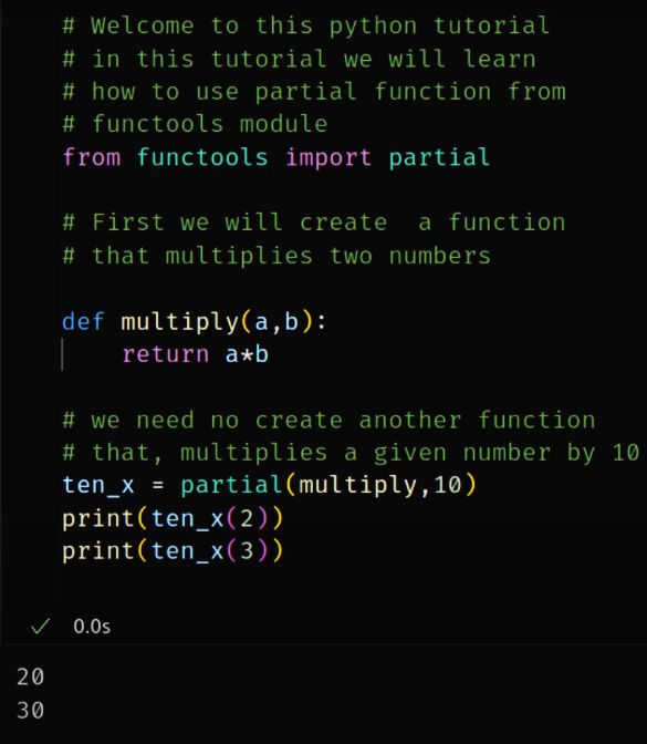 Mixomate on LinkedIn: Python partial function in python from functools ... Mixomate on LinkedIn: Python partial function in python from functools ...