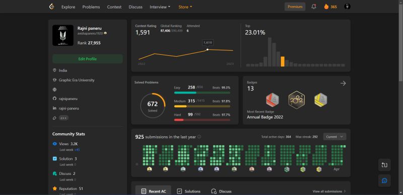 Rajni Paneru on LinkedIn: #leetcode #leetcode365 #codingjourney #dsa # ... Rajni Paneru on LinkedIn: #leetcode #leetcode365 #codingjourney #dsa # ...