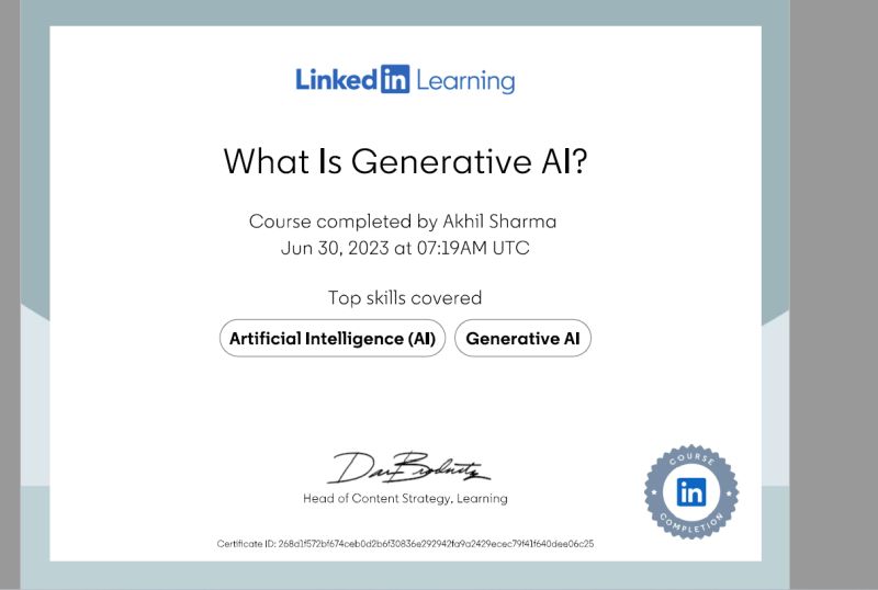 Akhil Sharma on LinkedIn: #gpt Akhil Sharma on LinkedIn: #gpt
