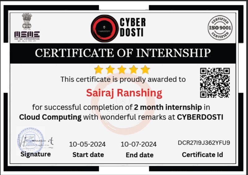 Sairaj Ranshing on LinkedIn: #cloudcomputing #techskill #cloudtechnology Sairaj Ranshing on LinkedIn: #cloudcomputing #techskill #cloudtechnology