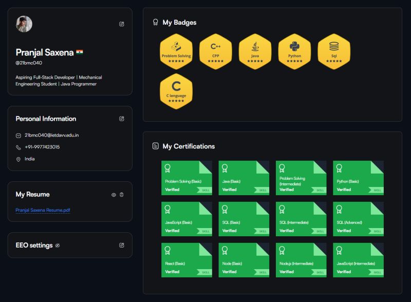 Pranjal Saxena on LinkedIn: #hackerrank #coding #programming #java # ... Pranjal Saxena on LinkedIn: #hackerrank #coding #programming #java # ...