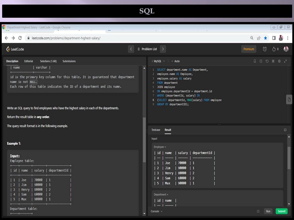 Rahul Pandey on LinkedIn: #learning #leetcode #feedback #sql # ... Rahul Pandey on LinkedIn: #learning #leetcode #feedback #sql # ...