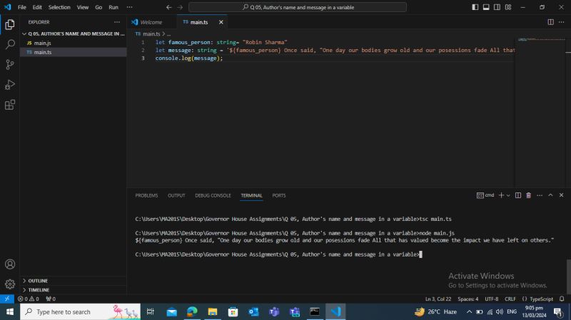 Mashal Afzal on LinkedIn: #typescript #coding #programming Mashal Afzal on LinkedIn: #typescript #coding #programming