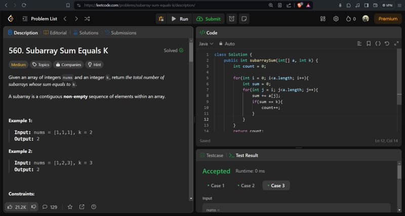 Day 36 of #100DaysOfCode: Solved 1 problem LeetCode | Pushkar ... Day 36 of #100DaysOfCode: Solved 1 problem LeetCode | Pushkar ...