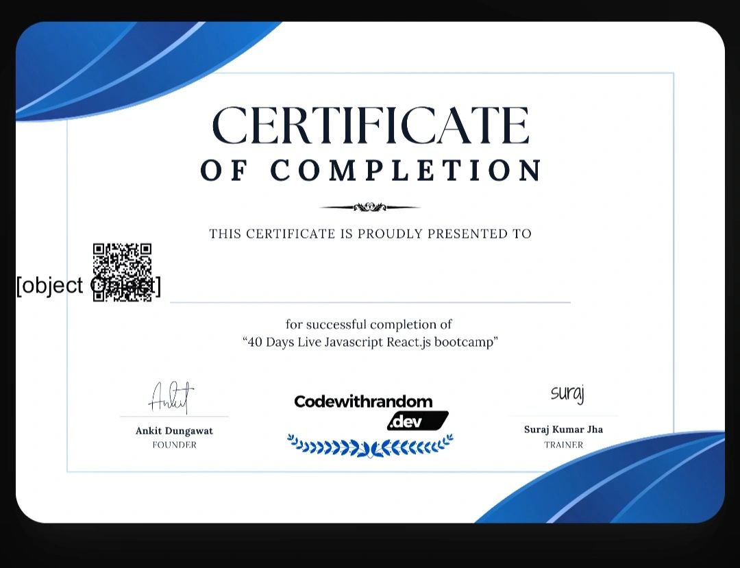 Mayank Badala on LinkedIn: Learned Javascript and React js in 4 months ... Mayank Badala on LinkedIn: Learned Javascript and React js in 4 months ...