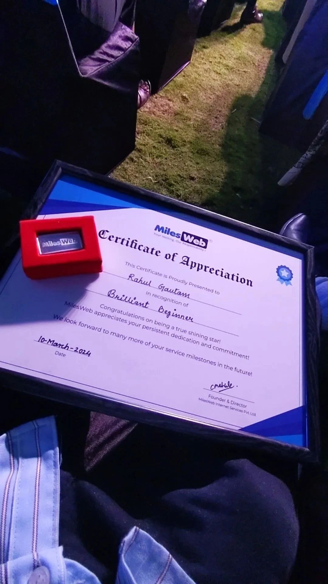 Rahul Gautam on LinkedIn: #12yearsofmilesweb Rahul Gautam on LinkedIn: #12yearsofmilesweb
