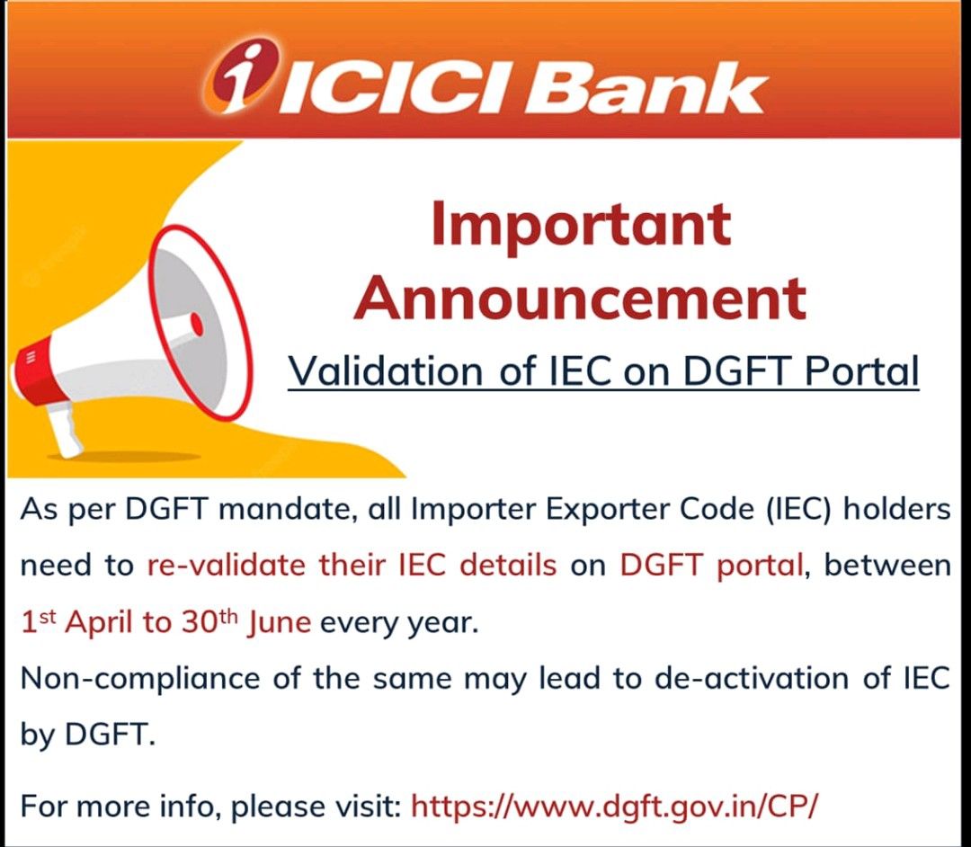 Mohit Anand on LinkedIn: Re Validate your IEC today if not Done. Mohit Anand on LinkedIn: Re Validate your IEC today if not Done.