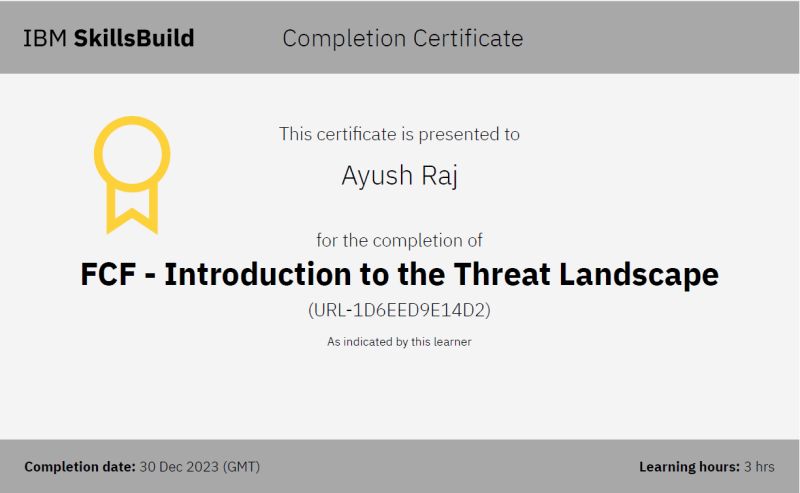 IBM's Threat Landscape: An Overview | Ayush Raj posted on the topic ... IBM's Threat Landscape: An Overview | Ayush Raj posted on the topic ...