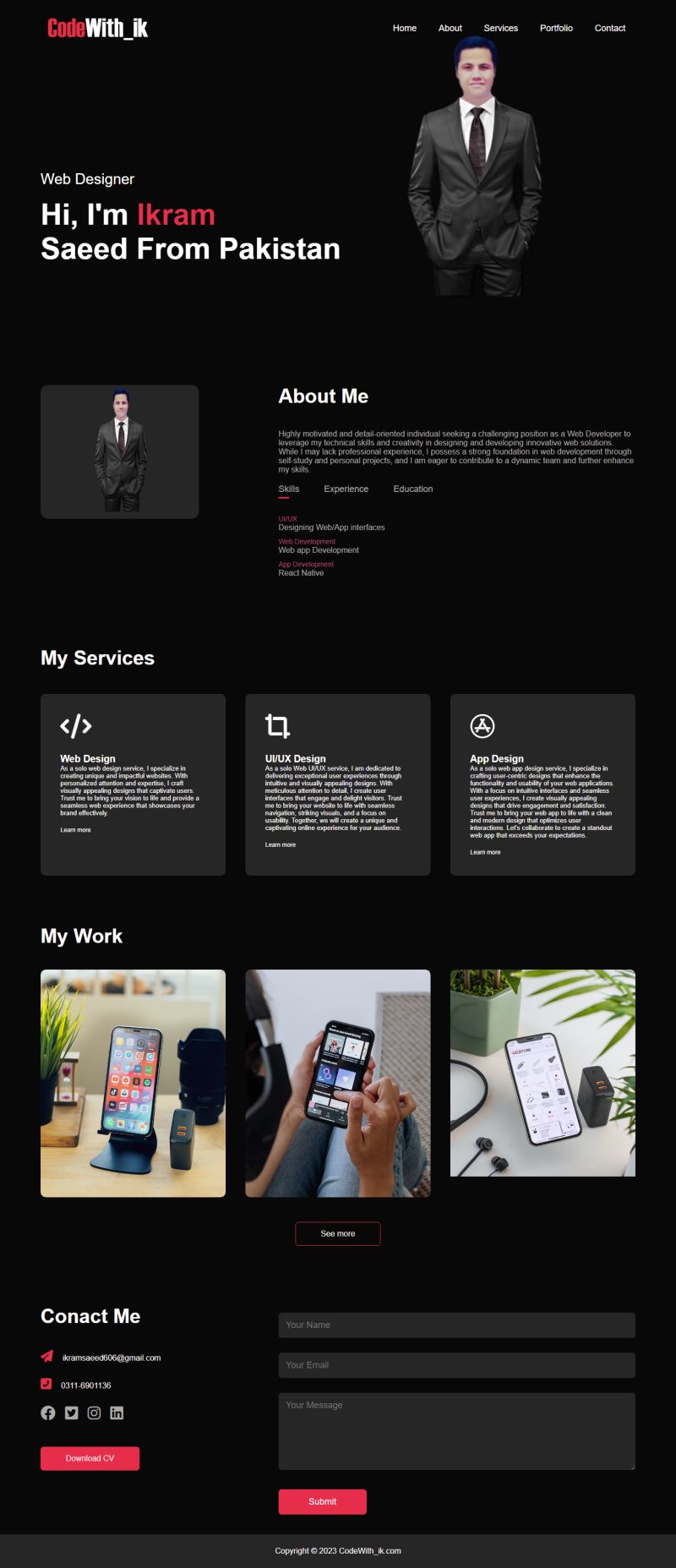 Muhammad Ikram Saeed (CodeWith_ik) on LinkedIn: Introducing my new UI ... Muhammad Ikram Saeed (CodeWith_ik) on LinkedIn: Introducing my new UI ...
