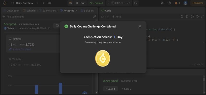 Yeshita Motwani on LinkedIn: #c #dsa #coding #leetcode #geeksforgeeks # ... Yeshita Motwani on LinkedIn: #c #dsa #coding #leetcode #geeksforgeeks # ...