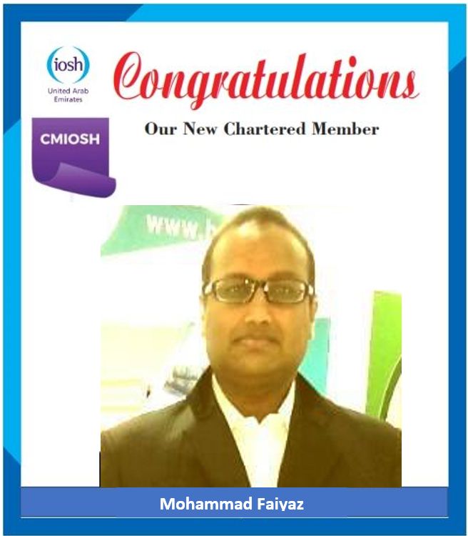 IOSH UAE on LinkedIn: Another Chartered Membership added to IOSH UAE ... IOSH UAE on LinkedIn: Another Chartered Membership added to IOSH UAE ...