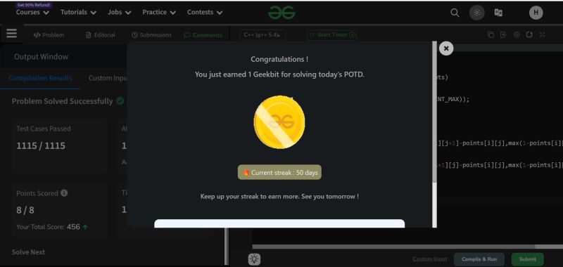 Himanshu S. on LinkedIn: Day 122 - Solved one problem from ... Himanshu S. on LinkedIn: Day 122 - Solved one problem from ...