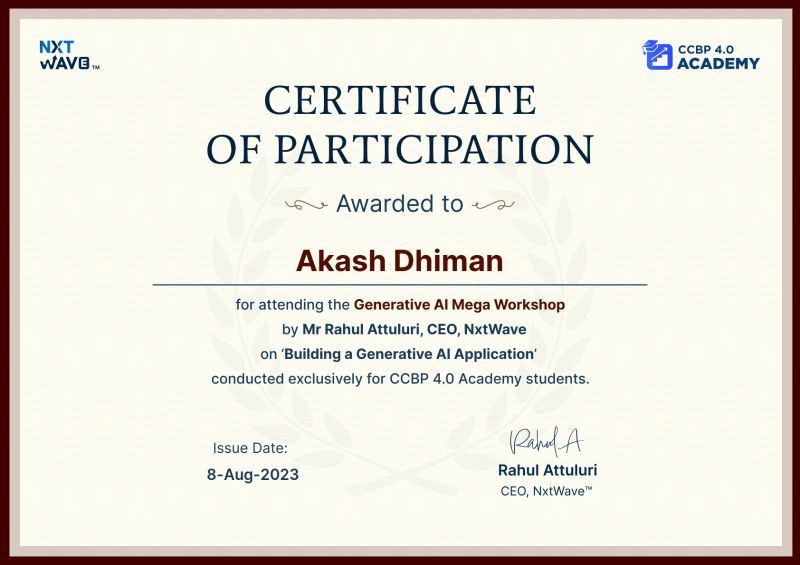 Akash Dhiman on LinkedIn: #generativeai Akash Dhiman on LinkedIn: #generativeai