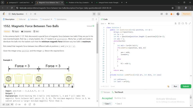 Paras Joshi on LinkedIn: #java #leetcode #geeksforgeeks #problemsolving ... Paras Joshi on LinkedIn: #java #leetcode #geeksforgeeks #problemsolving ...
