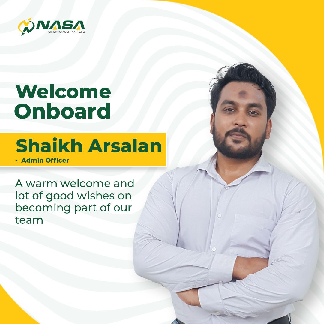 Nasa Chemicals Private Limited on LinkedIn: New employee onboard! We ... Nasa Chemicals Private Limited on LinkedIn: New employee onboard! We ...