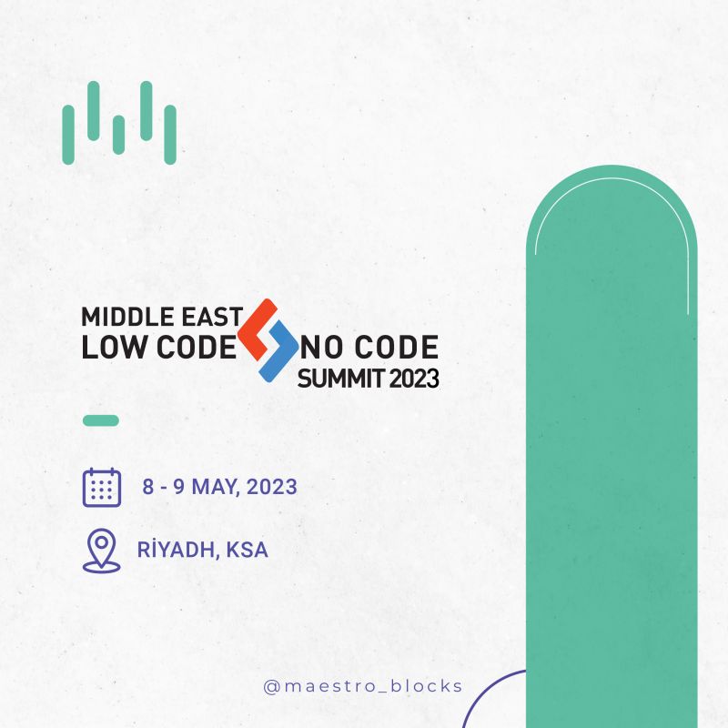 Maestro Blocks on LinkedIn: #lowcode #nocode Maestro Blocks on LinkedIn: #lowcode #nocode