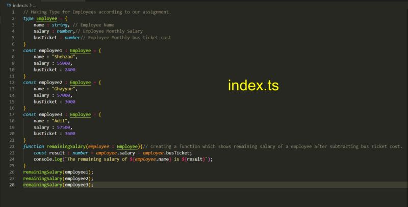 Abdullah Shaikh on LinkedIn: #typescript #codinglife #softwaredevelopment Abdullah Shaikh on LinkedIn: #typescript #codinglife #softwaredevelopment