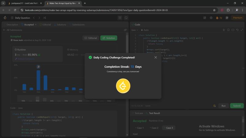 Paras Joshi on LinkedIn: #java #leetcode #geeksforgeeks #problemsolving ... Paras Joshi on LinkedIn: #java #leetcode #geeksforgeeks #problemsolving ...
