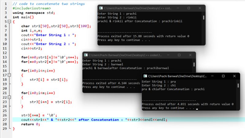 Prachi Kumari on LinkedIn: #alcoder #coding #codingincpp #working_with ... Prachi Kumari on LinkedIn: #alcoder #coding #codingincpp #working_with ...