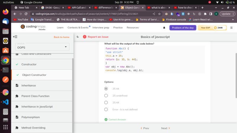 Deepak Prajapat on LinkedIn: Q : question on constructor in javascript ... Deepak Prajapat on LinkedIn: Q : question on constructor in javascript ...