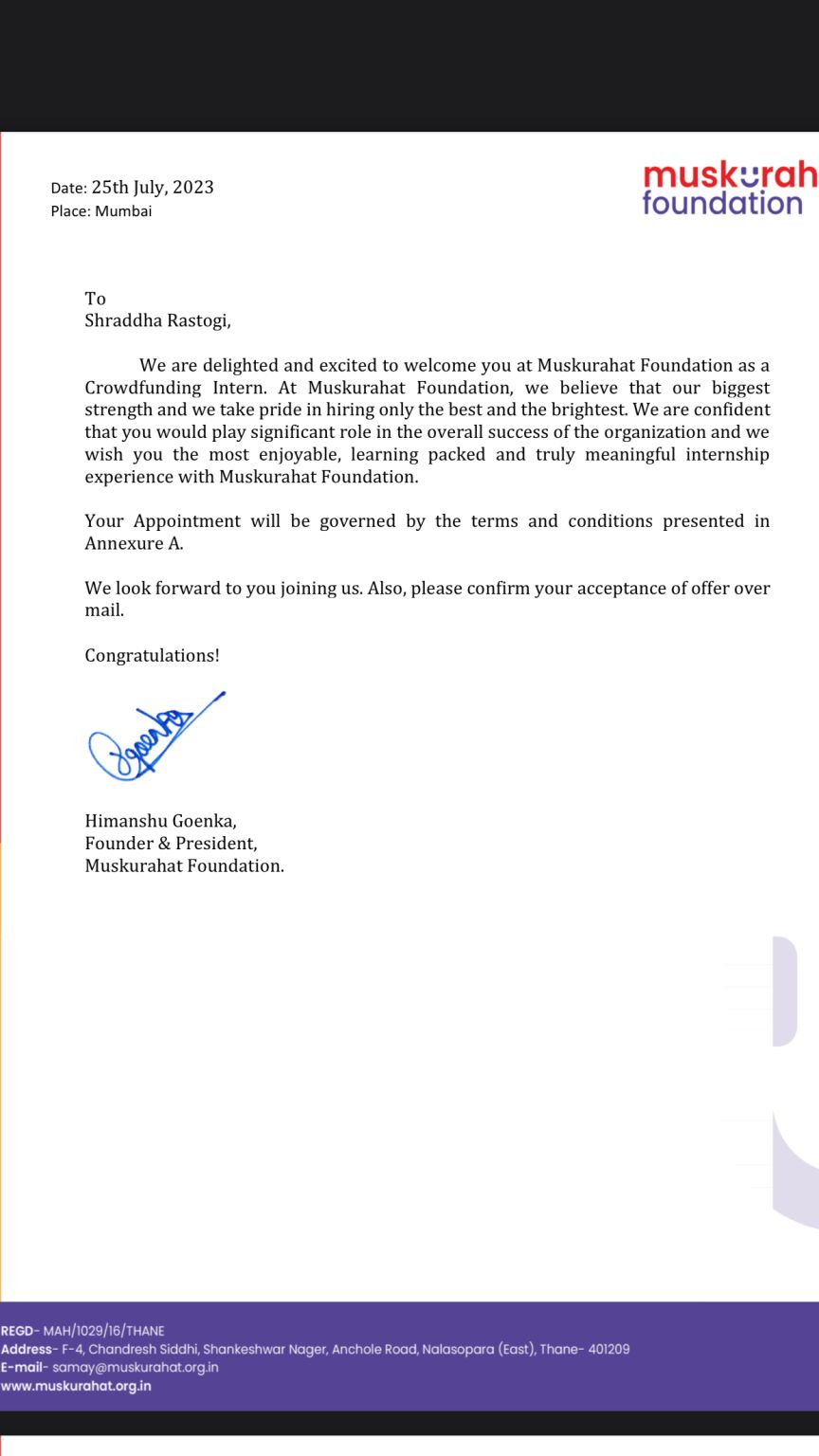 Shraddha Rastogi on LinkedIn: Happy to get selected in one month ... Shraddha Rastogi on LinkedIn: Happy to get selected in one month ...