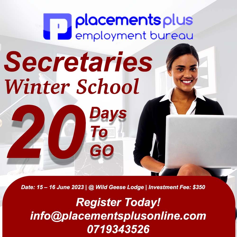 Placements Plus Emp Bureau on LinkedIn: #event #secretary #lessons # ... Placements Plus Emp Bureau on LinkedIn: #event #secretary #lessons # ...