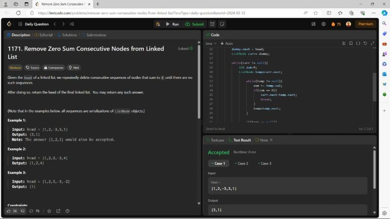 Harsh Ojha on LinkedIn: #leetcodechallenge #dsa #75dayschallenge # ... Harsh Ojha on LinkedIn: #leetcodechallenge #dsa #75dayschallenge # ...