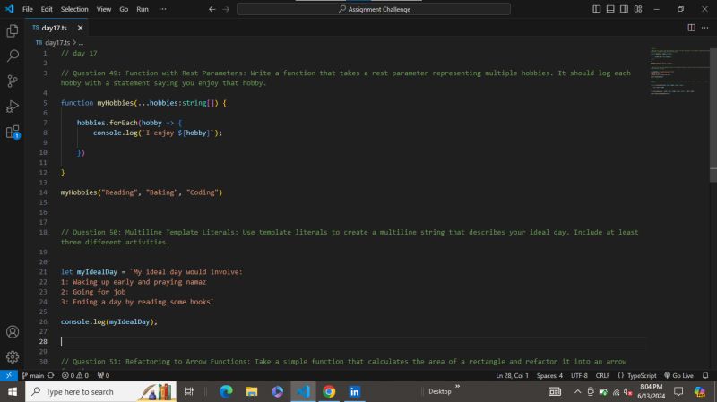 Noor-us-Sabah Shahid on LinkedIn: #100daysofcode #codingchallenge # ... Noor-us-Sabah Shahid on LinkedIn: #100daysofcode #codingchallenge # ...