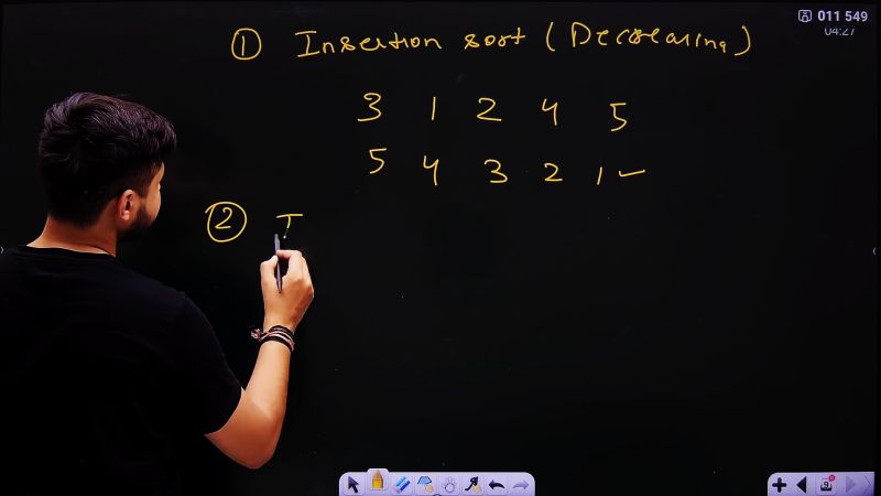 Atharv Pitrubhakta on LinkedIn: #newskills #insertionsort #gratefulmentor Atharv Pitrubhakta on LinkedIn: #newskills #insertionsort #gratefulmentor