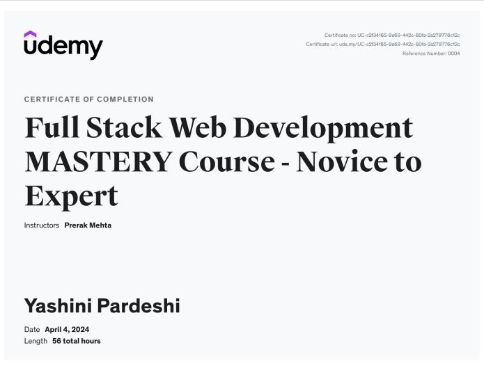 Yashini Pardeshi on LinkedIn: #fullstackdevelopment #continuouslearning ... Yashini Pardeshi on LinkedIn: #fullstackdevelopment #continuouslearning ...
