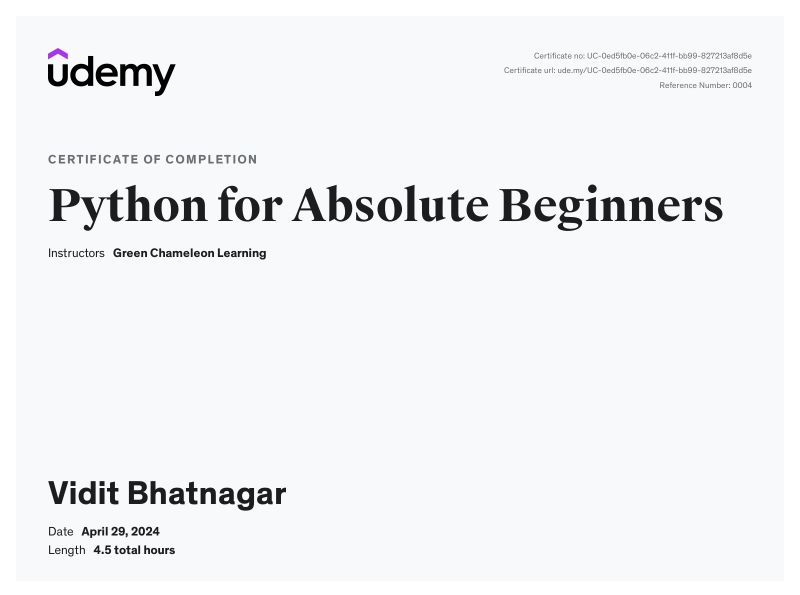 Vidit Bhatnagar on LinkedIn: #python #dataanalytics #coding Vidit Bhatnagar on LinkedIn: #python #dataanalytics #coding
