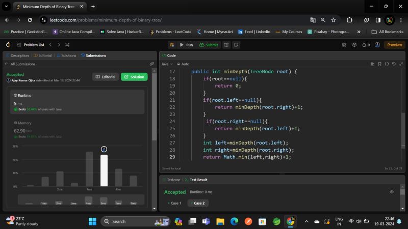 Ajay Kumar Ojha on LinkedIn: #leetcode #problemsolving #algorithms # ... Ajay Kumar Ojha on LinkedIn: #leetcode #problemsolving #algorithms # ...