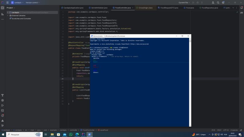 Jorge Almeida on LinkedIn: Iniciando a parte do front com React e ... Jorge Almeida on LinkedIn: Iniciando a parte do front com React e ...