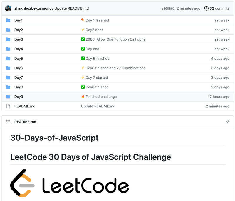 Shakhbozbek Usmonov on LinkedIn: #leetcode #30daysofjavascript #algorithm Shakhbozbek Usmonov on LinkedIn: #leetcode #30daysofjavascript #algorithm