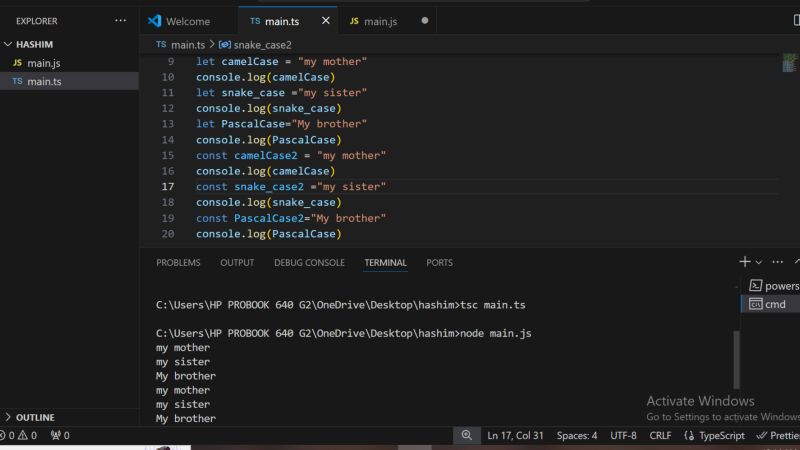 Hashim Ali on LinkedIn: Case Sensitivity: In TypeScript and JavaScript ... Hashim Ali on LinkedIn: Case Sensitivity: In TypeScript and JavaScript ...