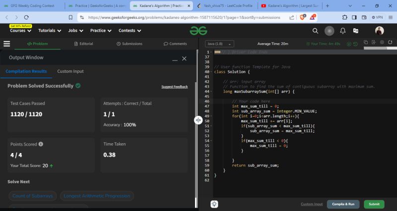 Yash Shiva on LinkedIn: #100problems #leetcode #geeksforgeeks # ... Yash Shiva on LinkedIn: #100problems #leetcode #geeksforgeeks # ...