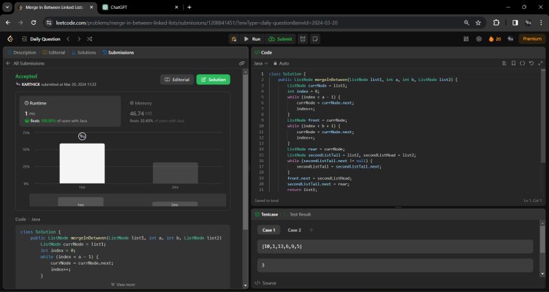 KARTHICK . on LinkedIn: #100daysleetcodechallenge #codejourney # ... KARTHICK . on LinkedIn: #100daysleetcodechallenge #codejourney # ...