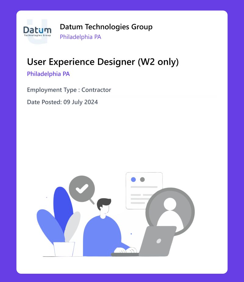 Job Zapper on LinkedIn: #ux #uidesign #userresearch #designjobs # ... Job Zapper on LinkedIn: #ux #uidesign #userresearch #designjobs # ...