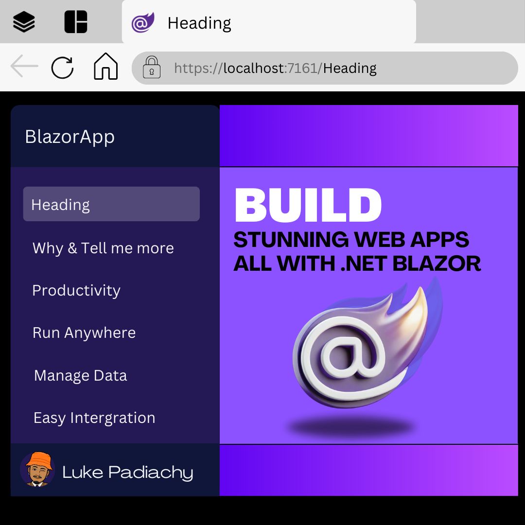 Luke Padiachy on LinkedIn: #blazor #webdevelopment #dotnet #csharp # ... Luke Padiachy on LinkedIn: #blazor #webdevelopment #dotnet #csharp # ...